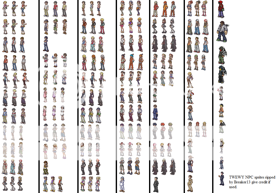 TWEWY Spriting and Comic Thread VIII - The World Ends with You Forum ...