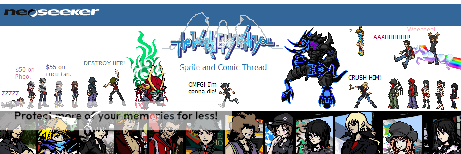 The TWEWY Spriting and Comic Thread VI - The World Ends with You Forum ...